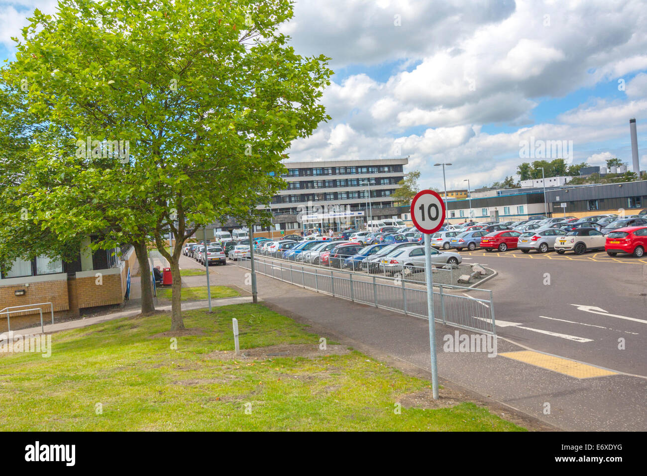 Monklands District General Hospital in Airdrie, Scotland Stock Photo ...