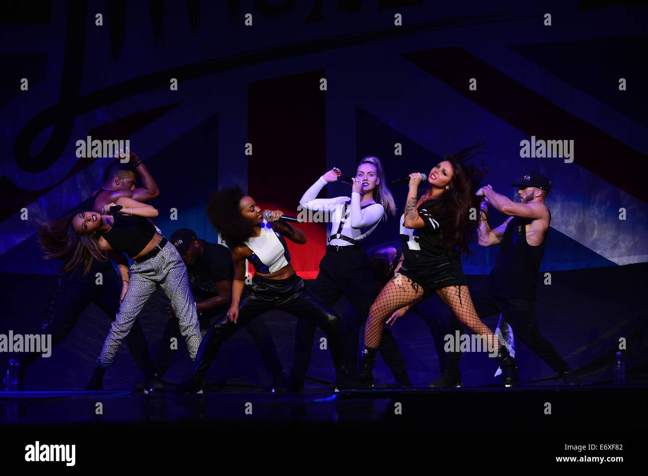 Little Mix performing live in concert at BB and T Center in Sunshine ...