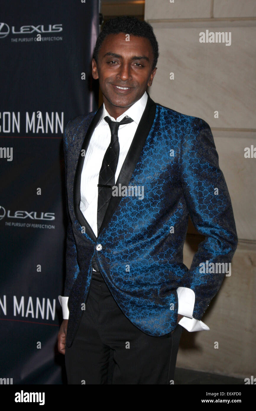 2nd Annual ICON MANN 50 pre-Oscar dinner party held at the Peninsula ...