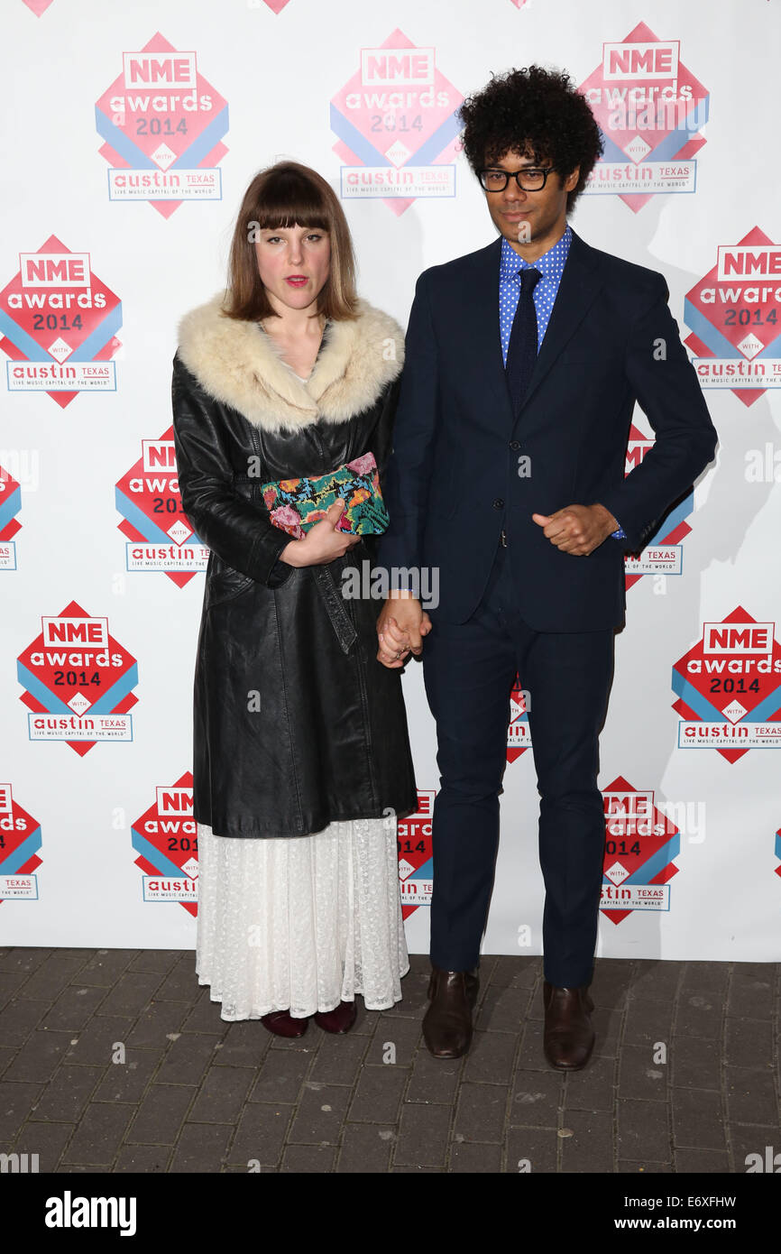 The NME Awards 2014 held at O2 Academy Brixton - Arrivals Featuring ...