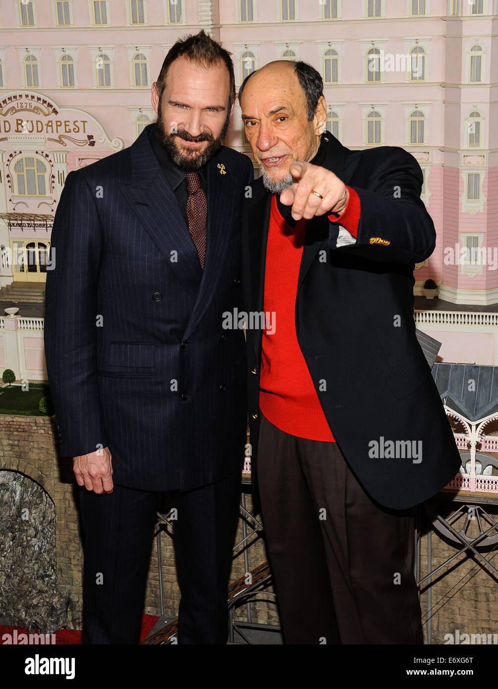 The Grand Budapest Hotel New York Premiere at Alice Tully Hall in NYC ...
