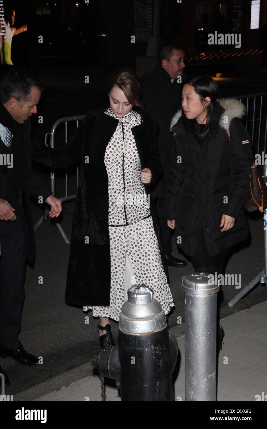 New York premiere of The Grand Budapest Hotel at the Alice Tully Hall ...