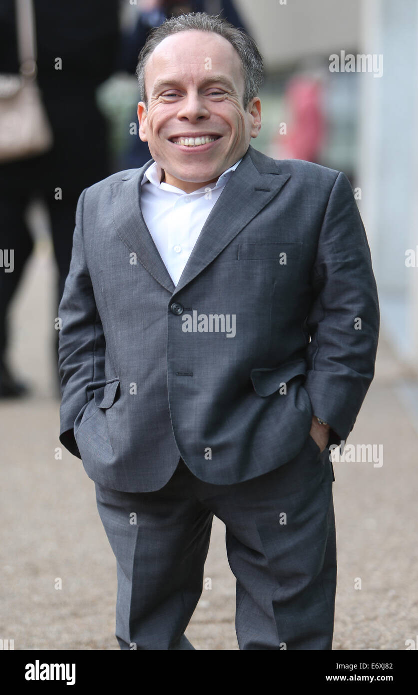 Warwick Davis outside ITV Studios Featuring: Warwick Davis Where ...