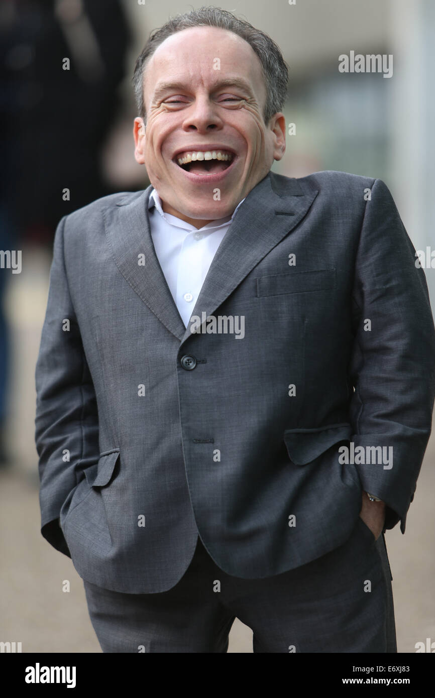 Warwick Davis outside ITV Studios Featuring: Warwick Davis Where ...