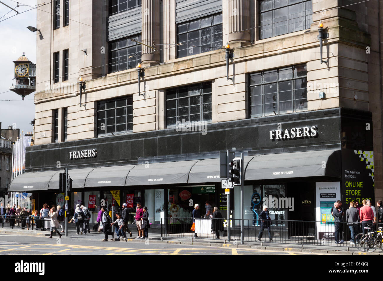 Edinburgh frasers hi-res stock photography and images - Alamy