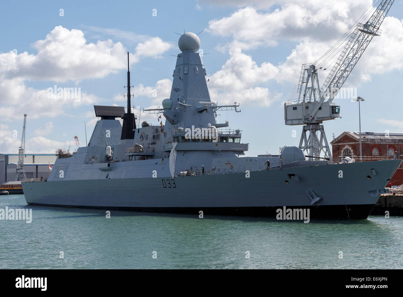 HMS Dauntless D33 Type 45 Daring-class air defence destroyers royal ...