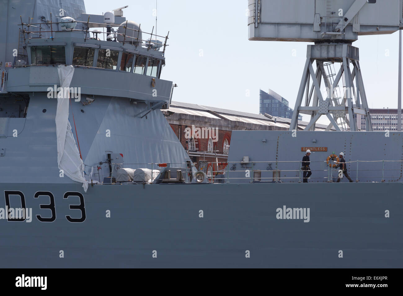 HMS Dauntless D33 Type 45 Daring-class air defence destroyers royal ...