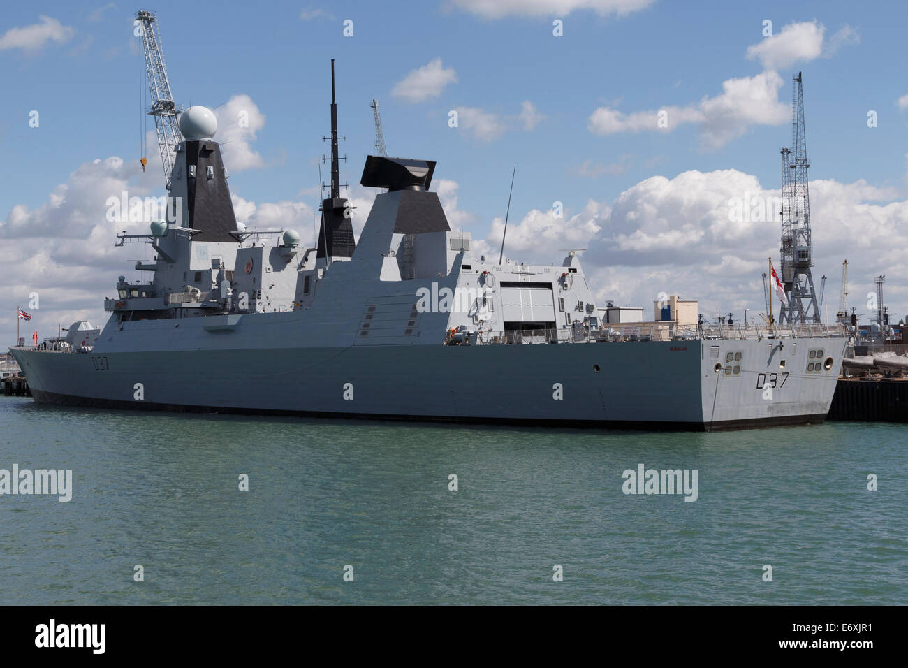 HMS Duncan D37 Type 45 Daring-class air defence destroyers royal navy ...