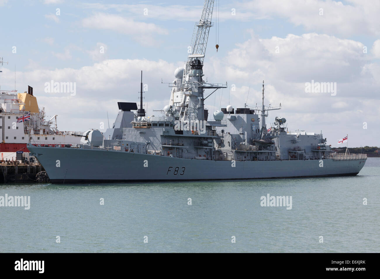 HMS St Albans F83 is a Type 23 frigate Royal Navy portsmouth uk gb ...