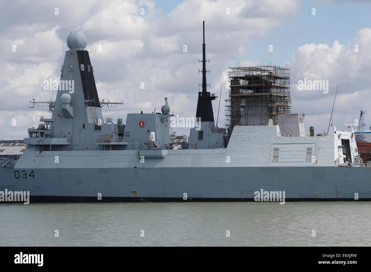 HMS Diamond Type 45 Daring-class air defence destroyers portsmouth ...