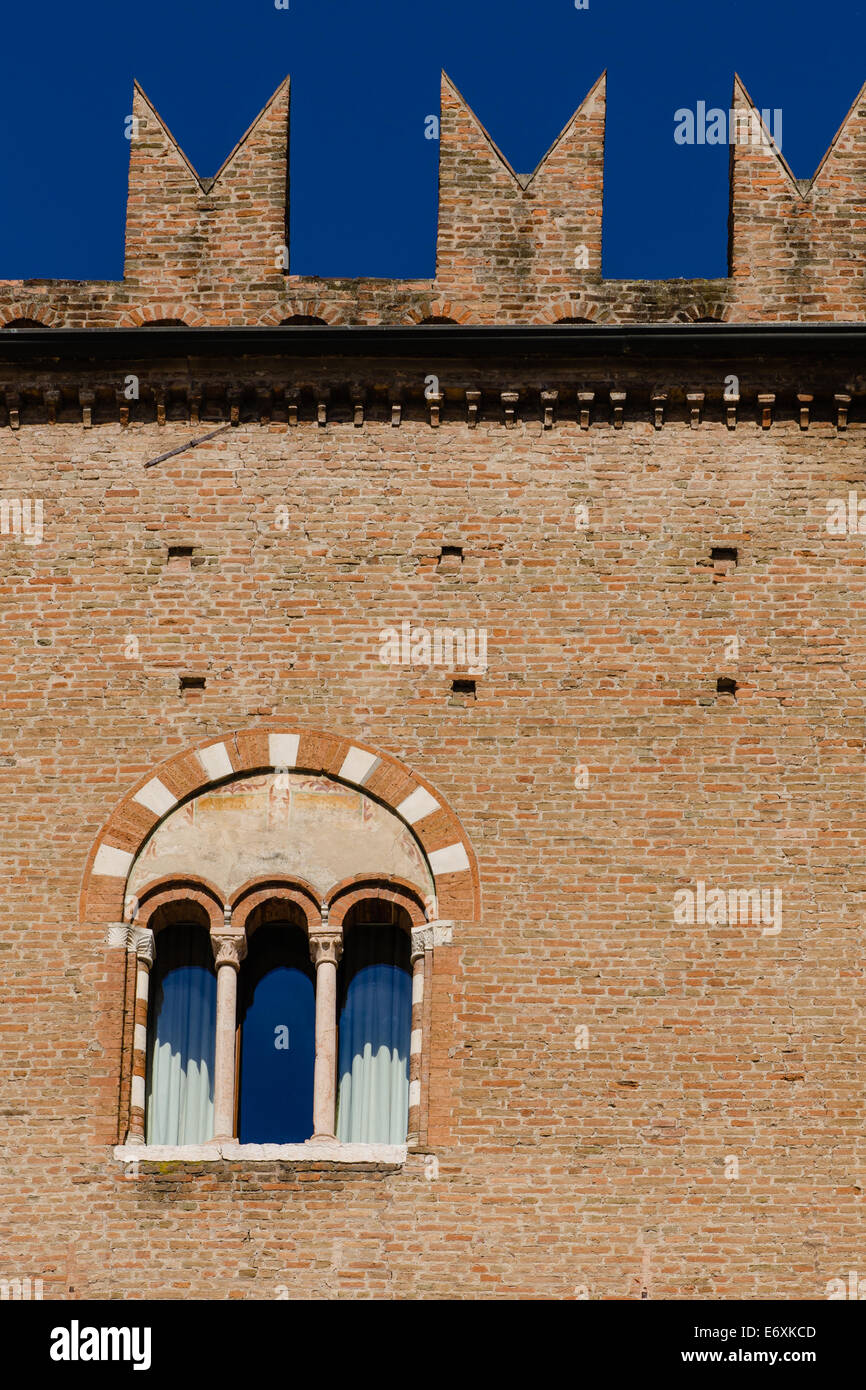 window of an old palace in Italy Stock Photo - Alamy