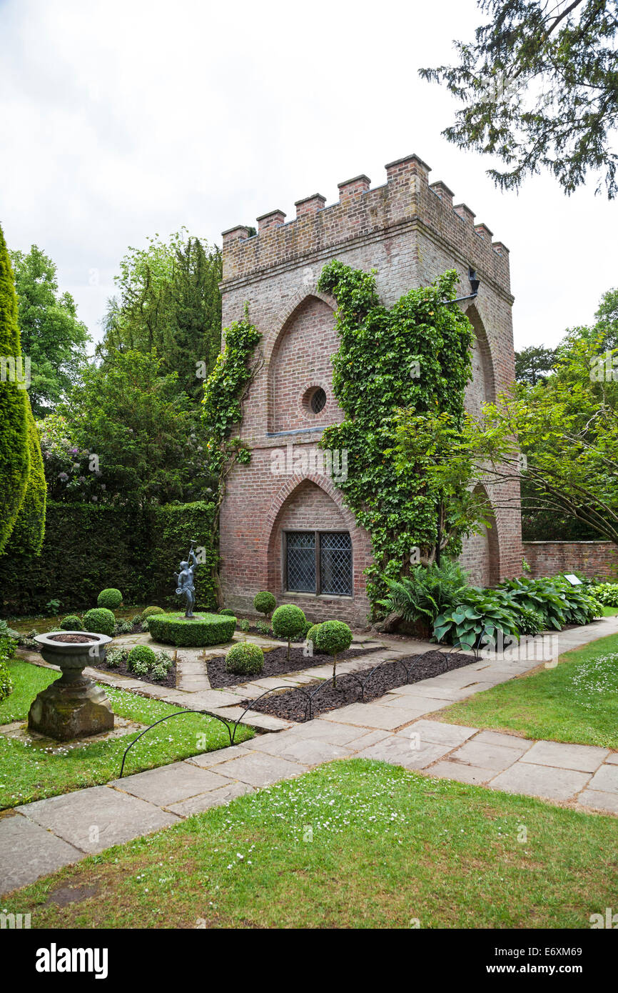 The Tower Garden at Tatton Hall Tatton Park gardens Tatton Cheshire ...