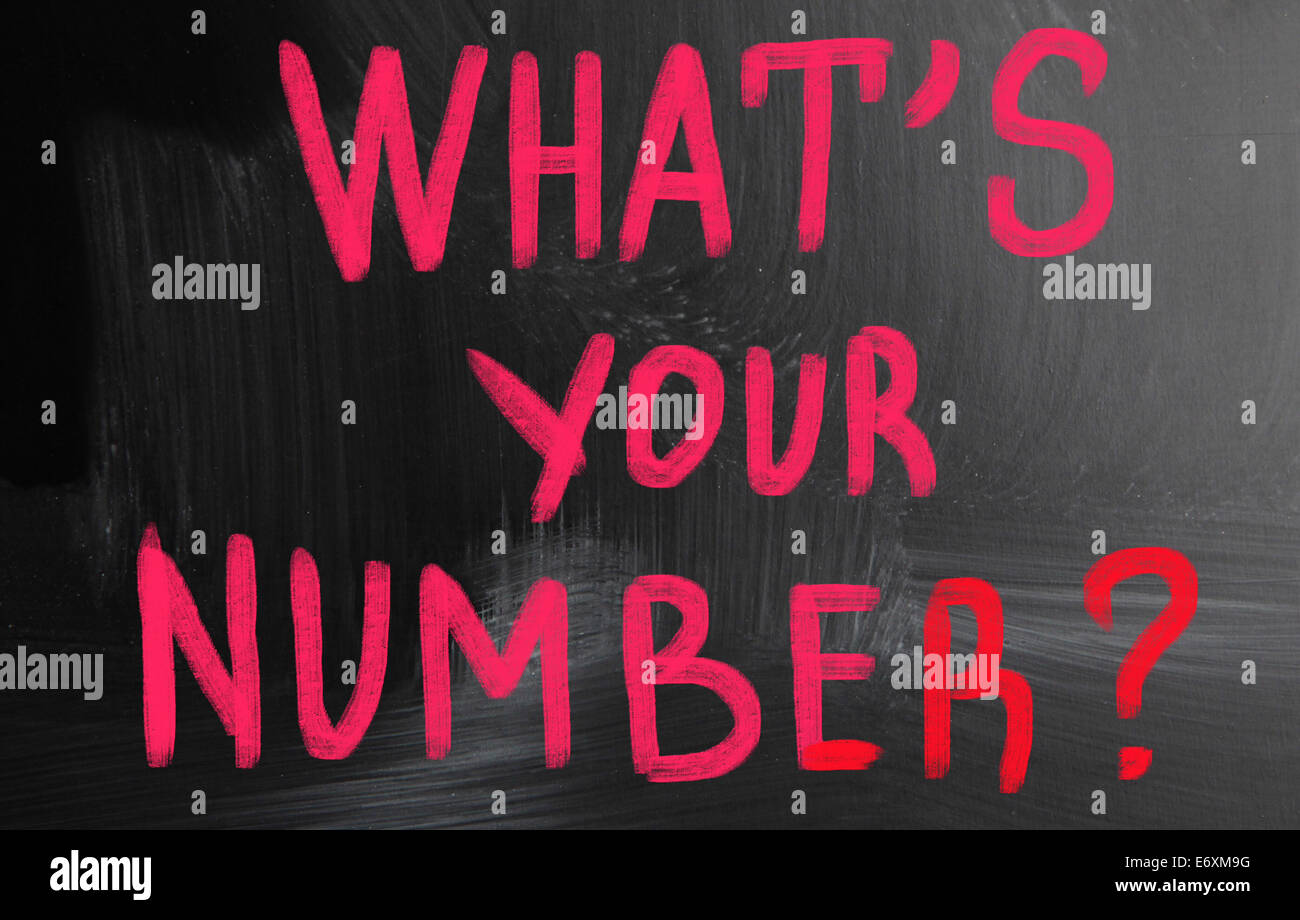 Whats number hi-res stock photography and images - Alamy