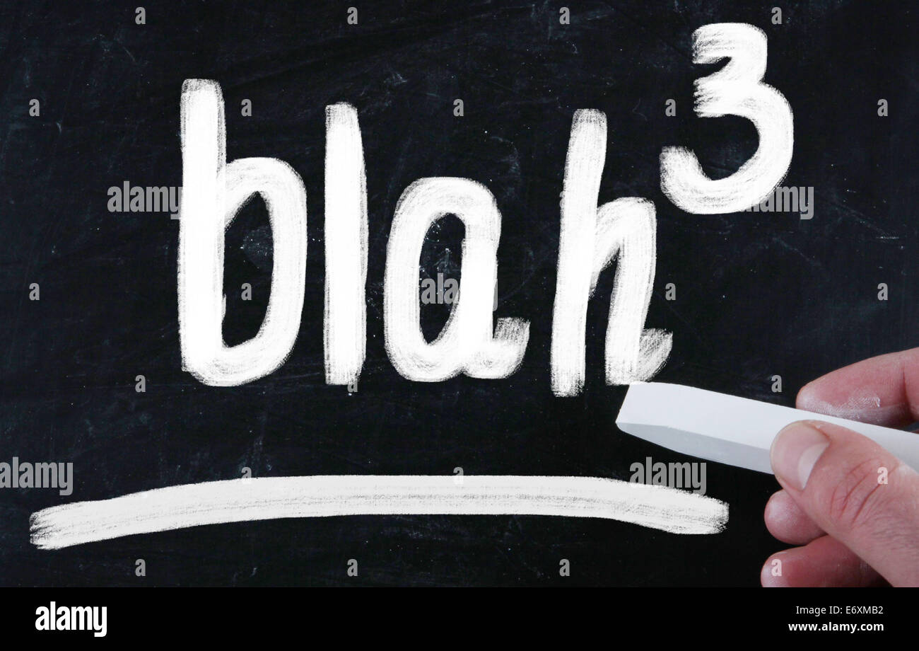 Blah word hi-res stock photography and images - Alamy