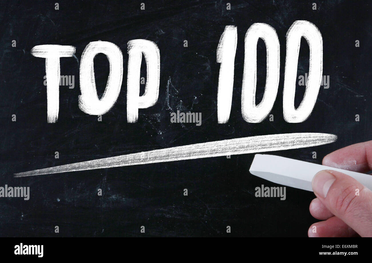 Top 100 chart hi-res stock photography and images - Alamy