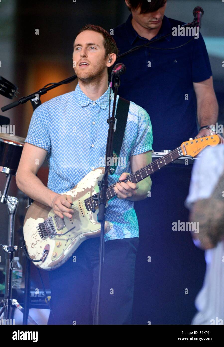 New York, NY, USA. 1st Sep, 2014. New York, US. 1st Sept, 2014. Jesse Carmichael on stage for ...