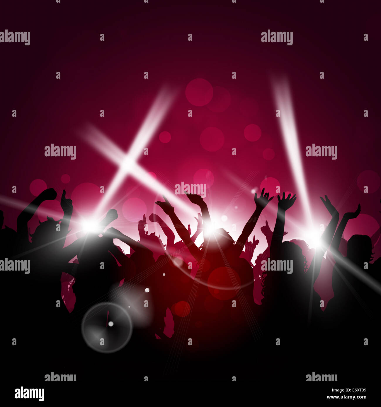 party music background for active nighttime events Stock Photo - Alamy