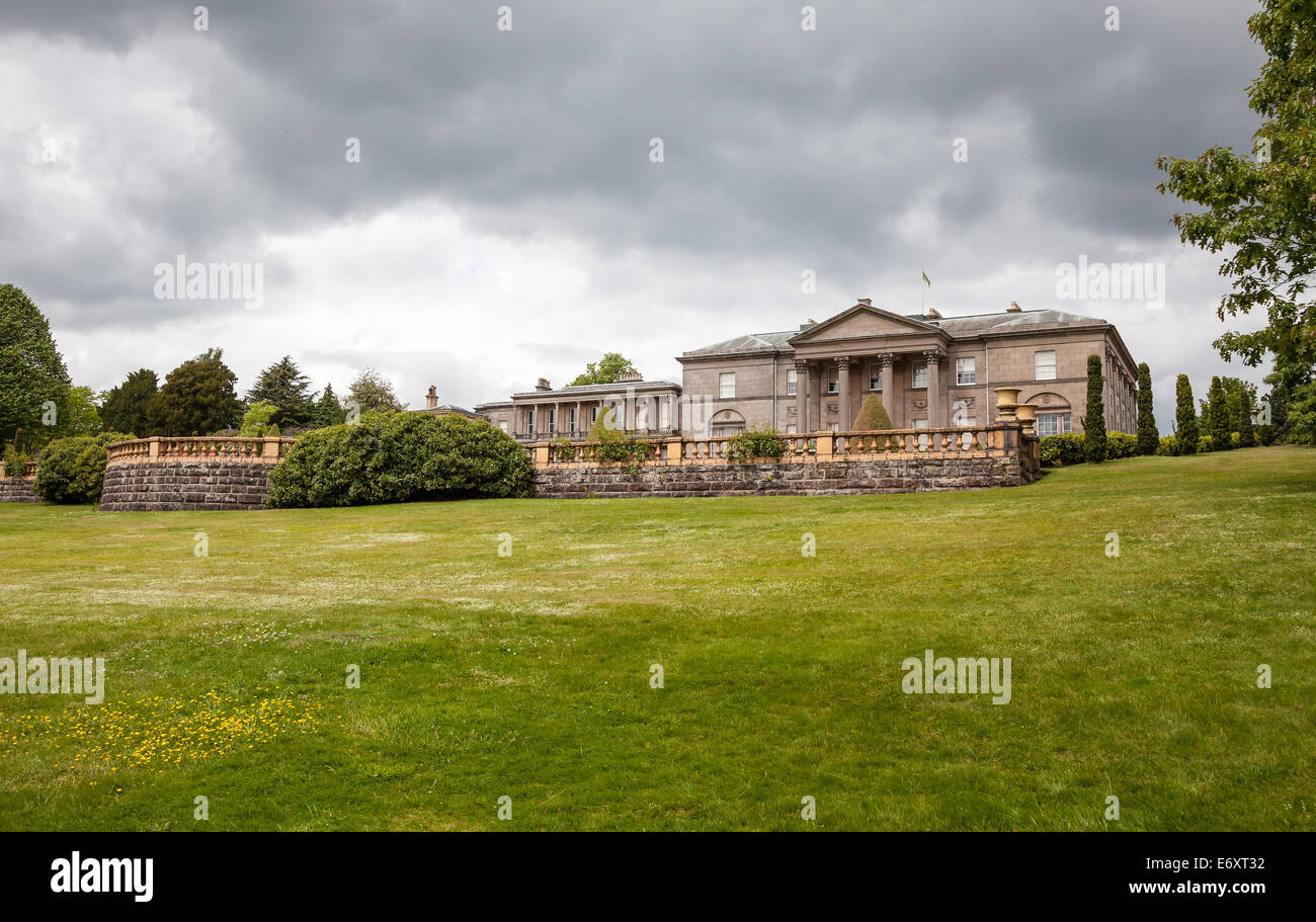 Tatton Hall Tatton Park gardens Tatton Cheshire England UK Stock Photo ...