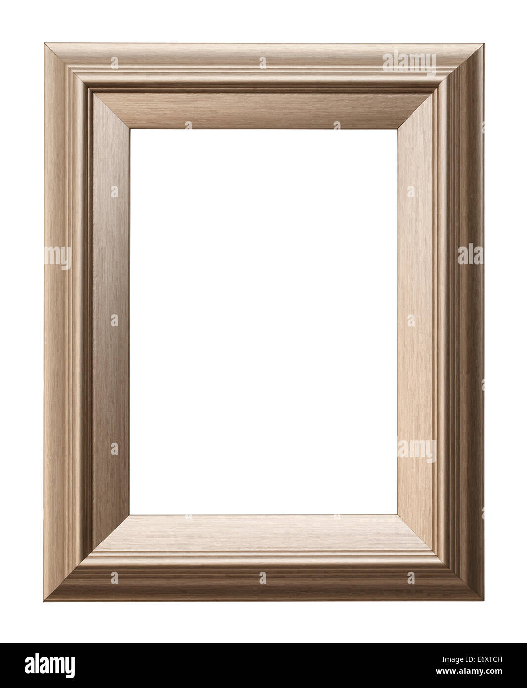 Rectangular Picture Frame Isolated on White Background Stock Photo - Alamy