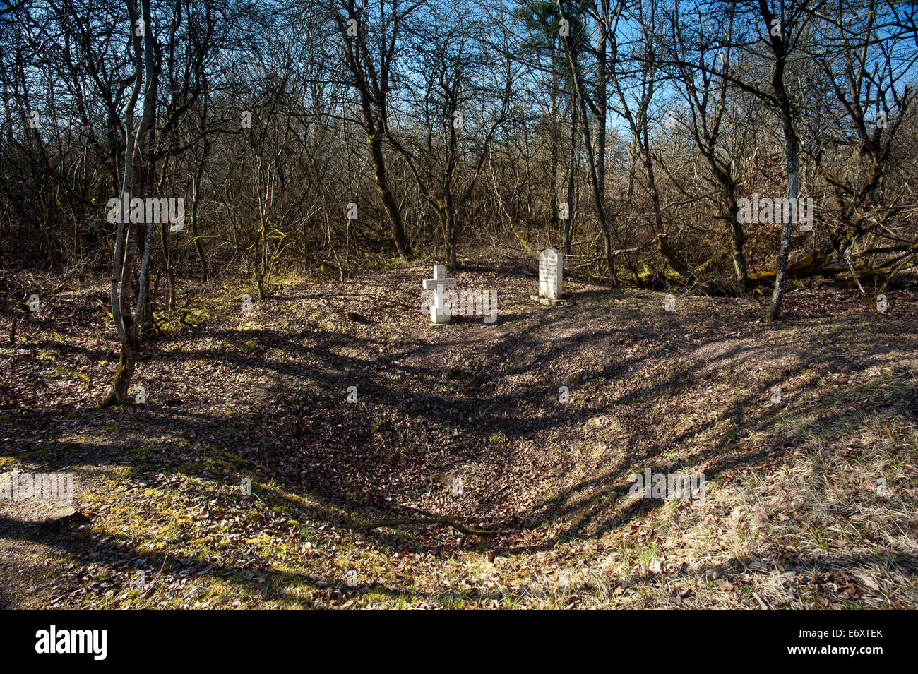 Verdun WW1 Battlefield site, Verdun-sur-Meuse,Steles des Basques ...