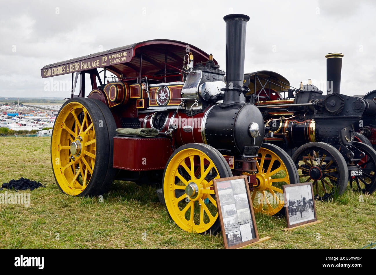 An unusual heavy haulage traction engine built by John Fowler & Co on ...
