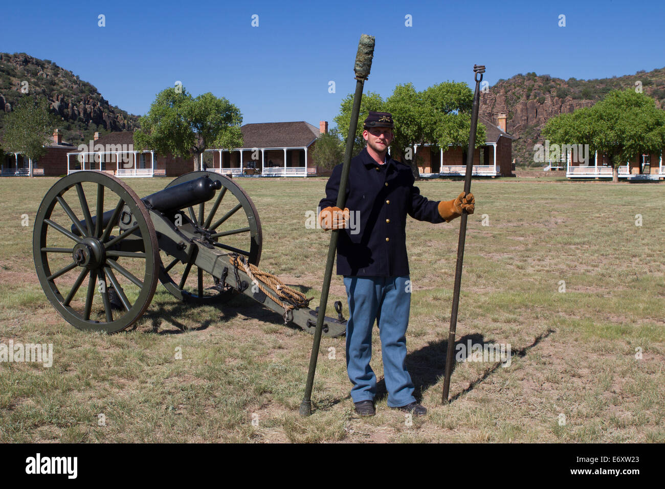 Old Fort Day annual event in Fort Davis Historical Site, Texas. The ...