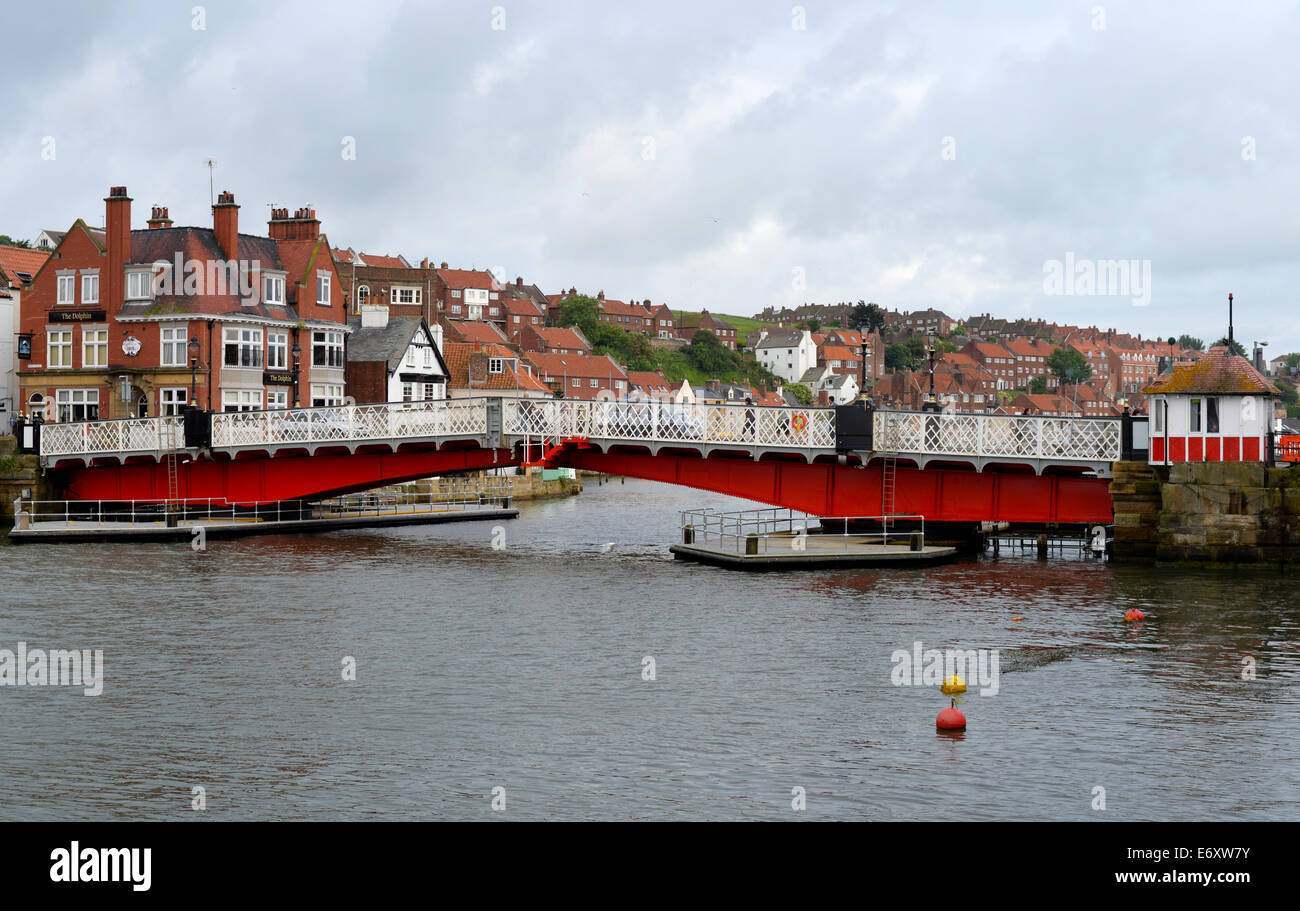 Whitby: Harbour Bridge Stock Photo - Alamy