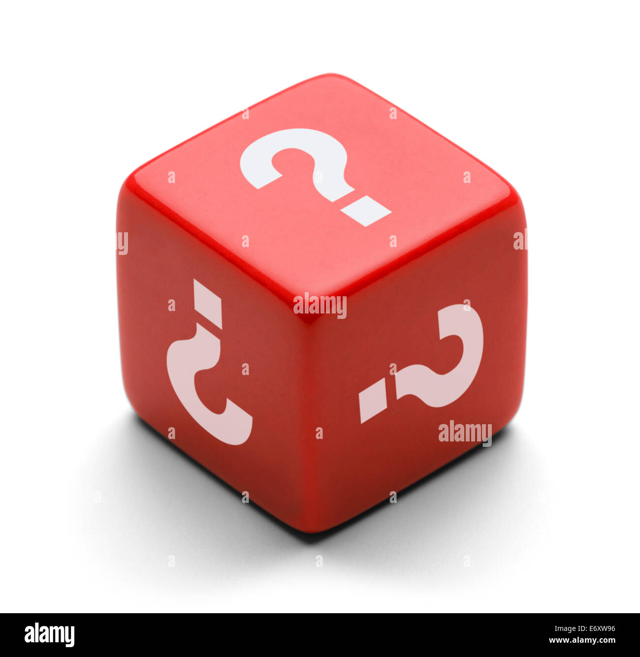 Question marks white on Cut Out Stock Images & Pictures - Alamy