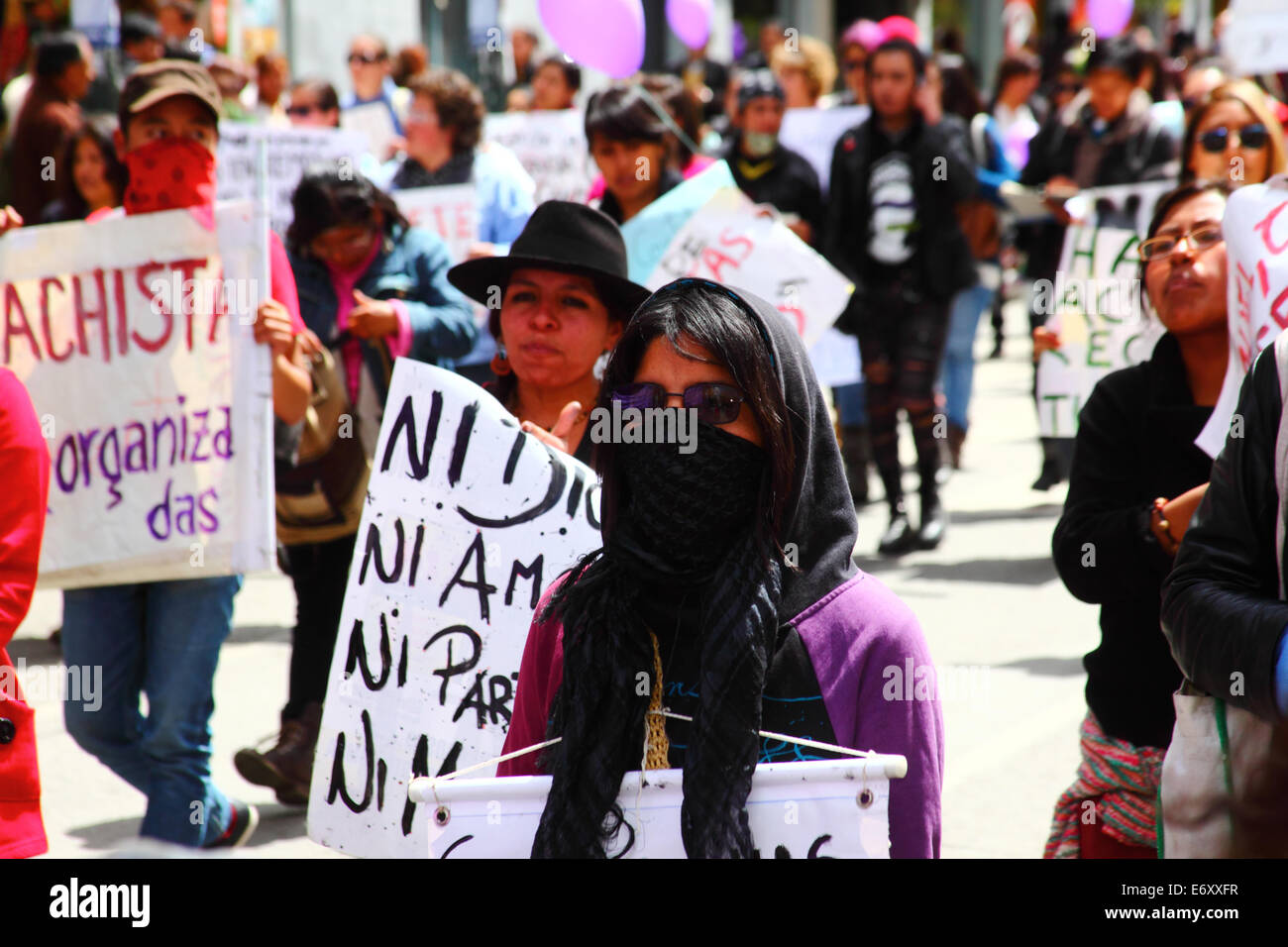 Domestic violence woman face covered hi-res stock photography and ...