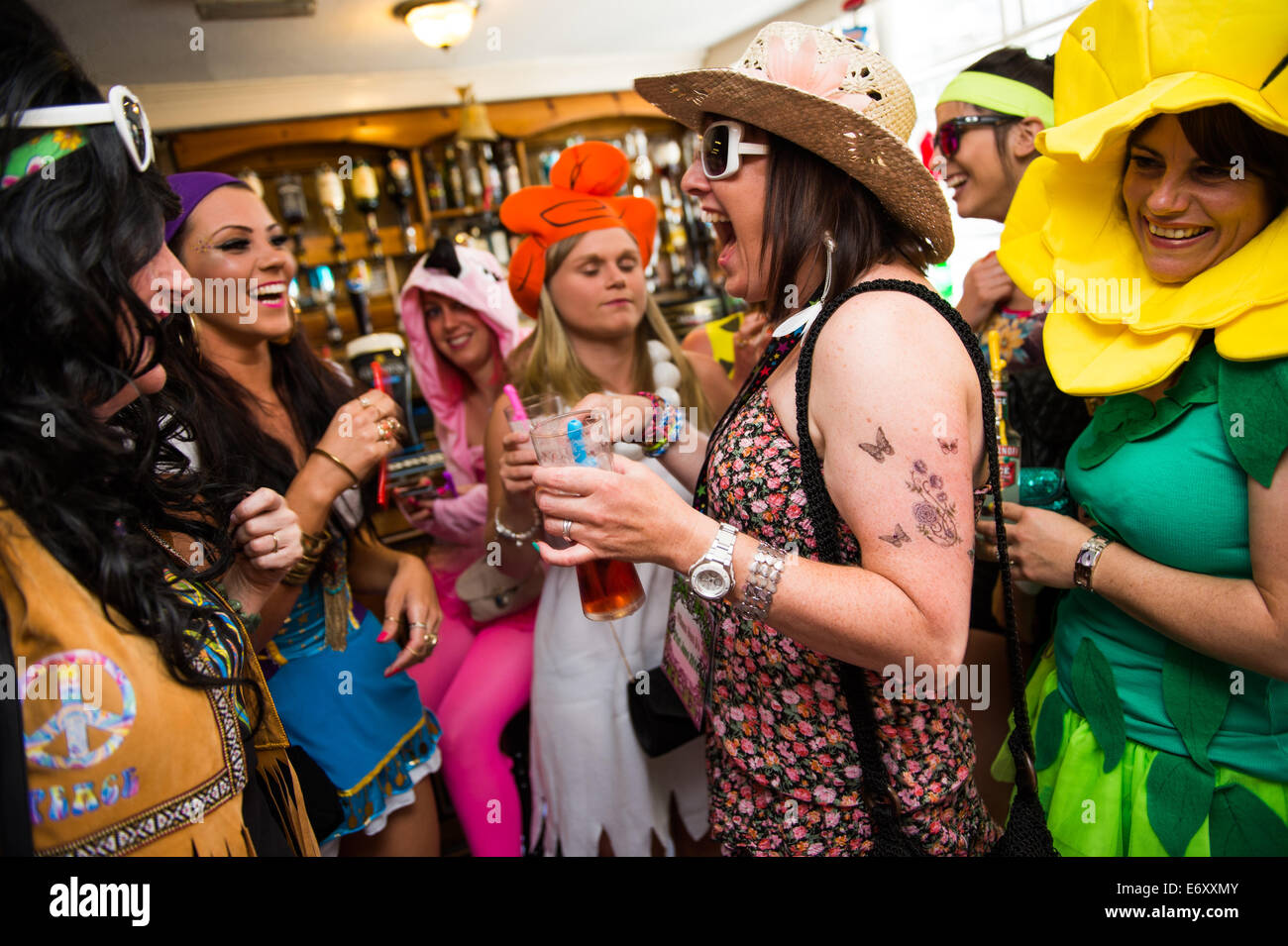 Group women party dress hi-res stock photography and images - Alamy
