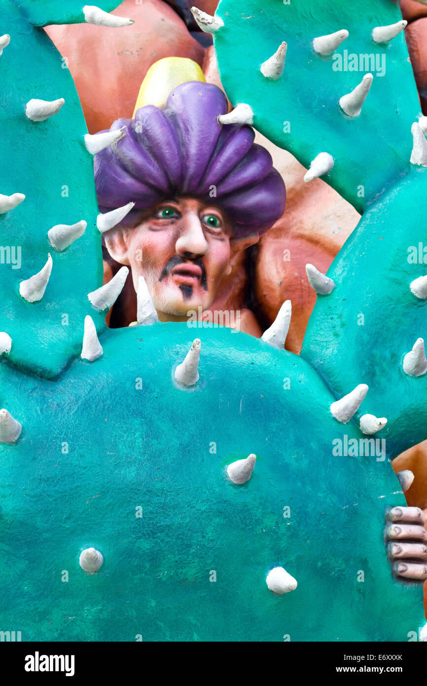 Ali Baba and the Forty Thieves Blackpool Illuminations England Stock ...