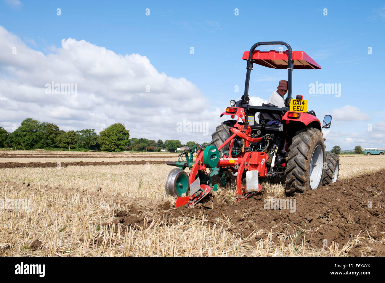Ploughing match red hi-res stock photography and images - Alamy