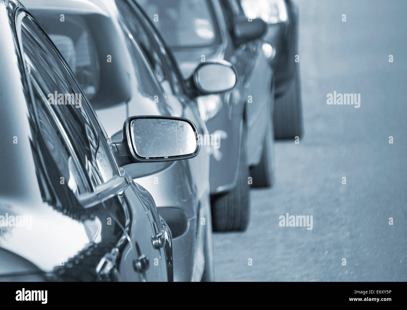 Back side parked cars hi-res stock photography and images - Alamy