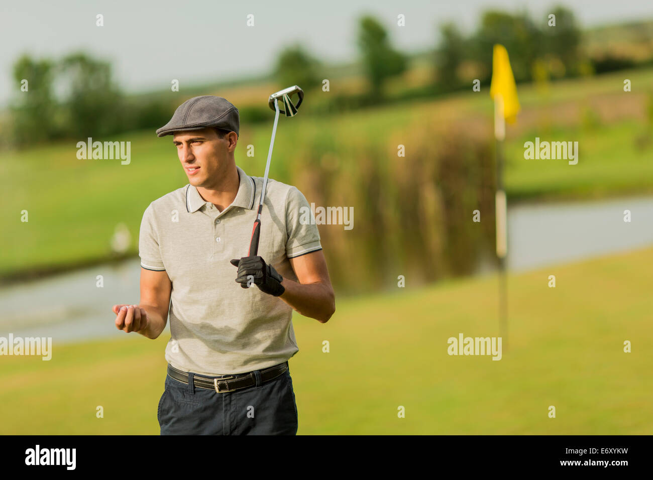 Golf play people hi-res stock photography and images - Alamy