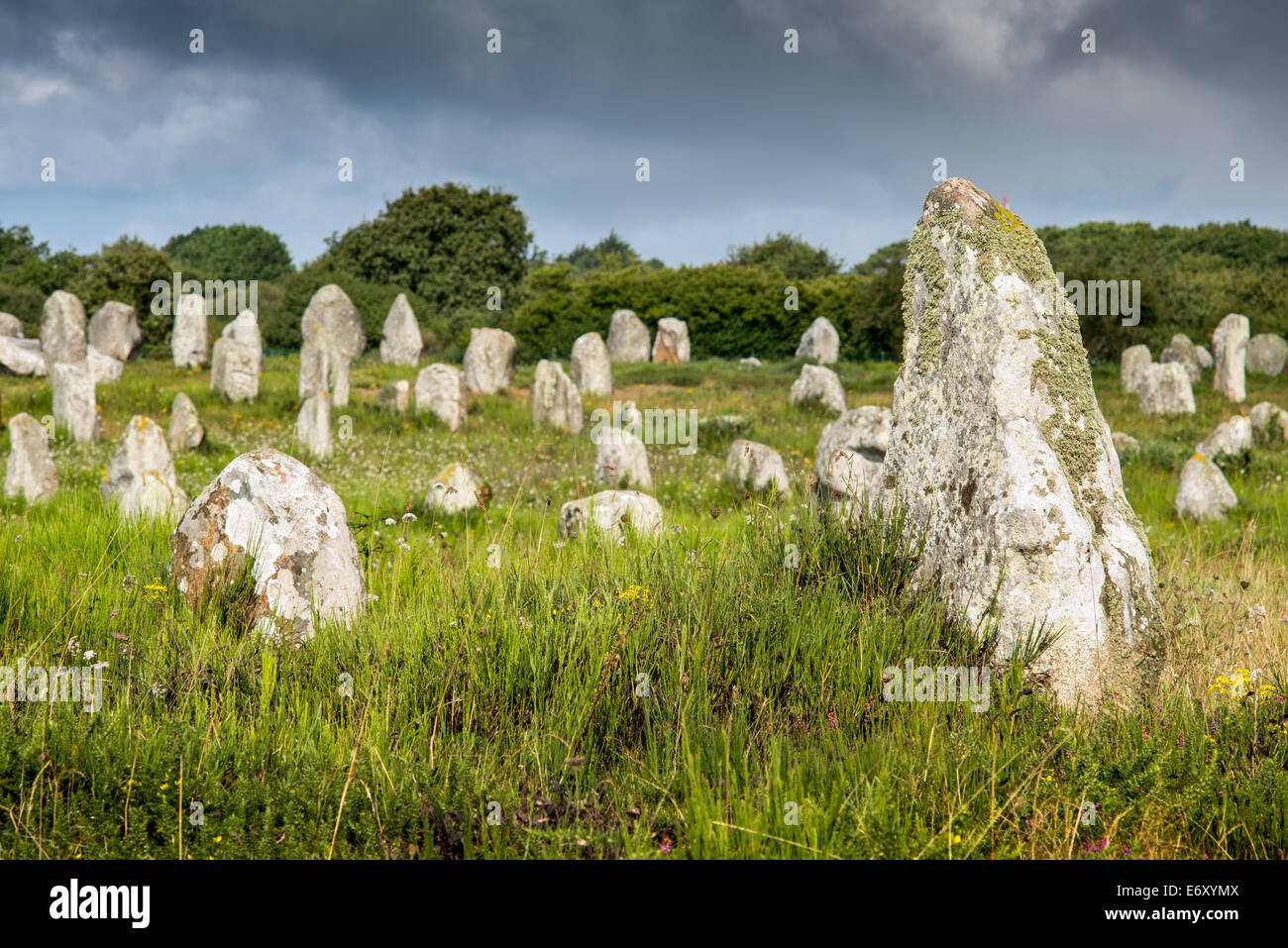 Carnac stones hi-res stock photography and images - Alamy
