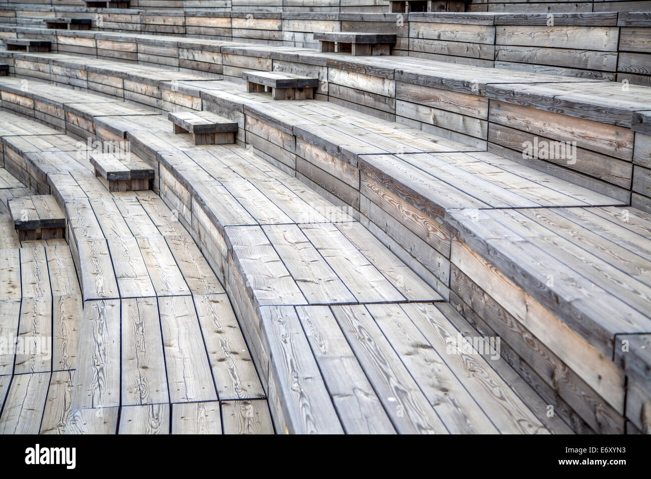Wooden amphitheater hi-res stock photography and images - Alamy