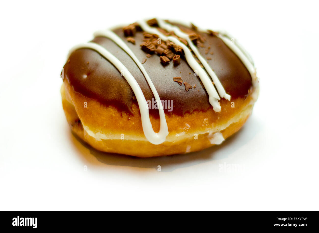 Donut isolated on a white background Stock Photo - Alamy