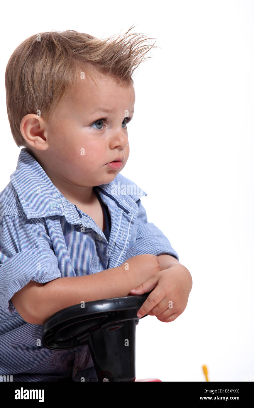 Little boy playing Stock Photo - Alamy