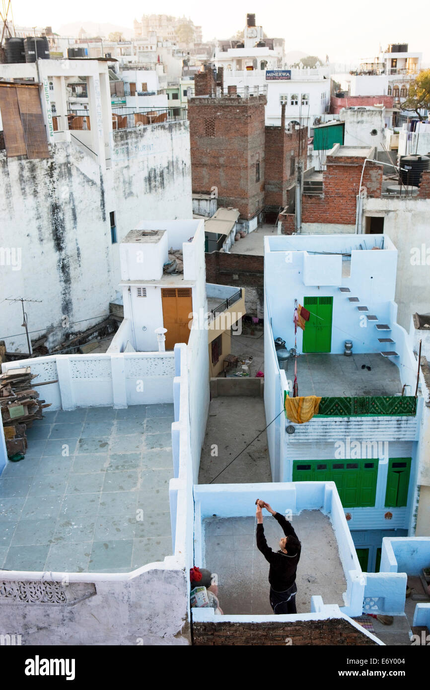 Across rooftops hi-res stock photography and images - Alamy