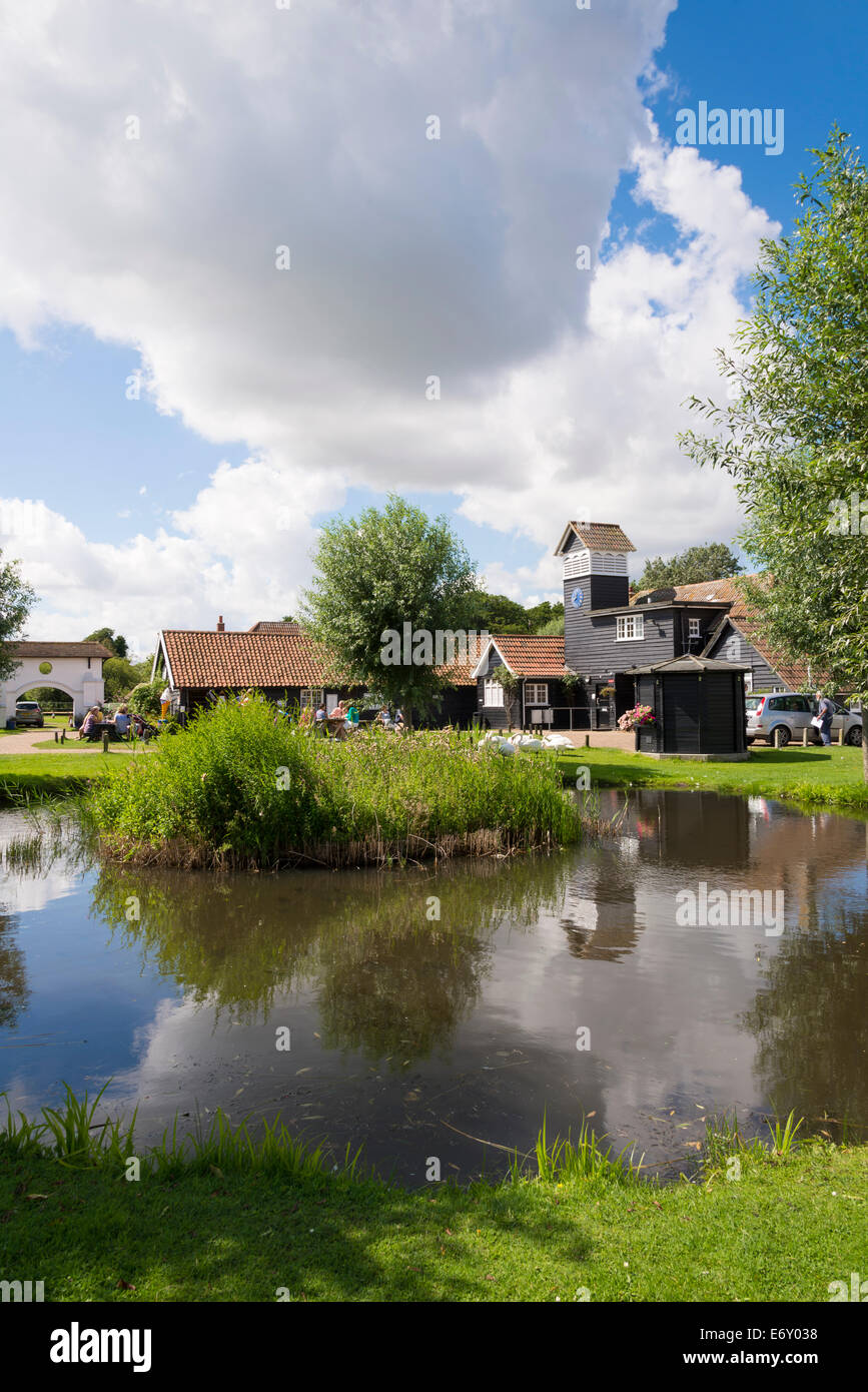 The village pond, Thorpeness, Suffolk, England, UK Stock Photo - Alamy