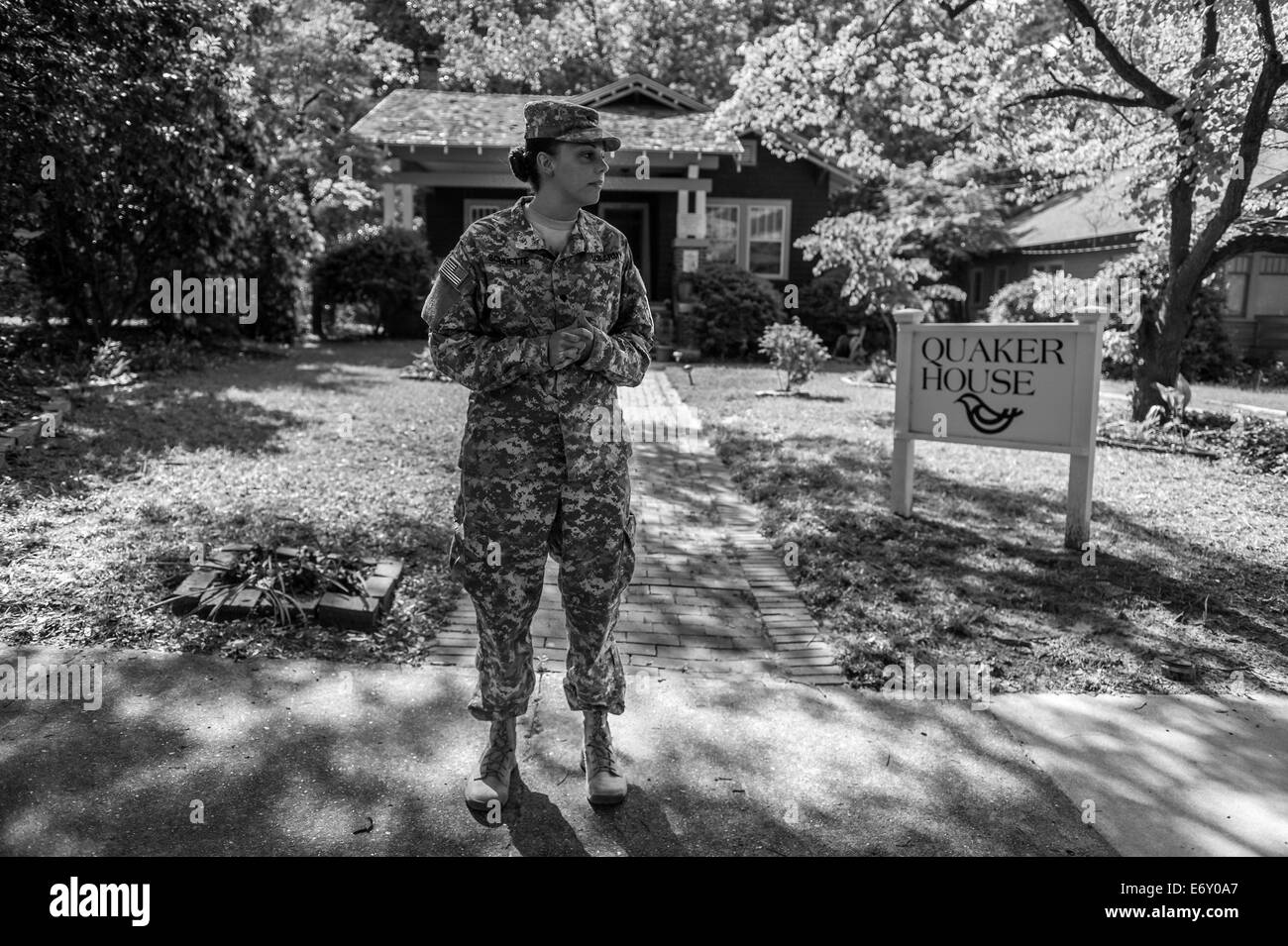A us army sergeant Black and White Stock Photos & Images - Alamy