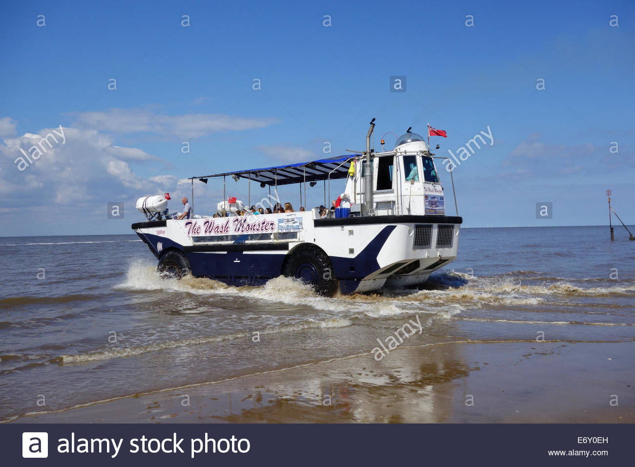 Amphibious Vehicle Beach Hunstanton High Resolution Stock Photography ...