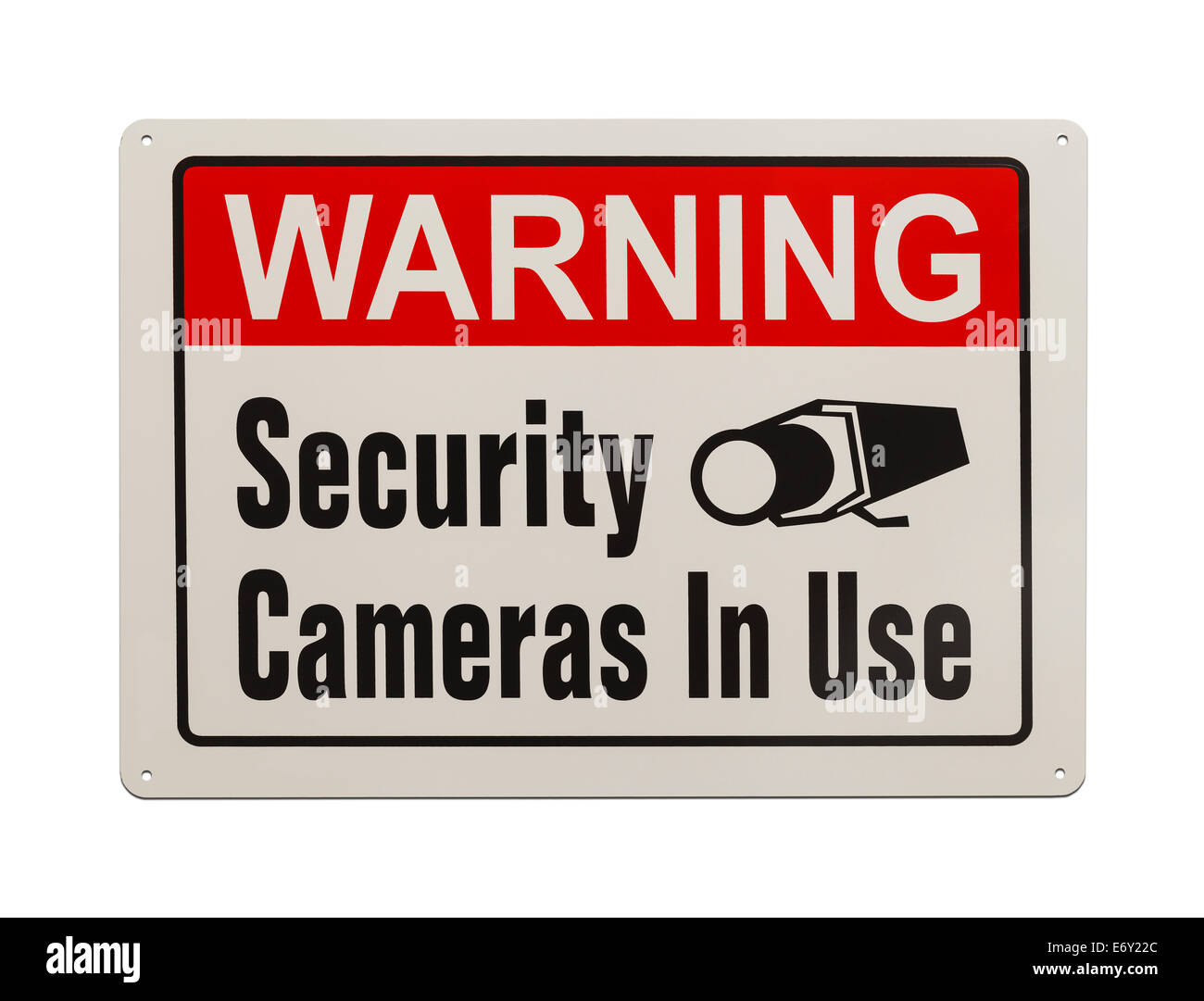 Security warning sign hi-res stock photography and images - Alamy