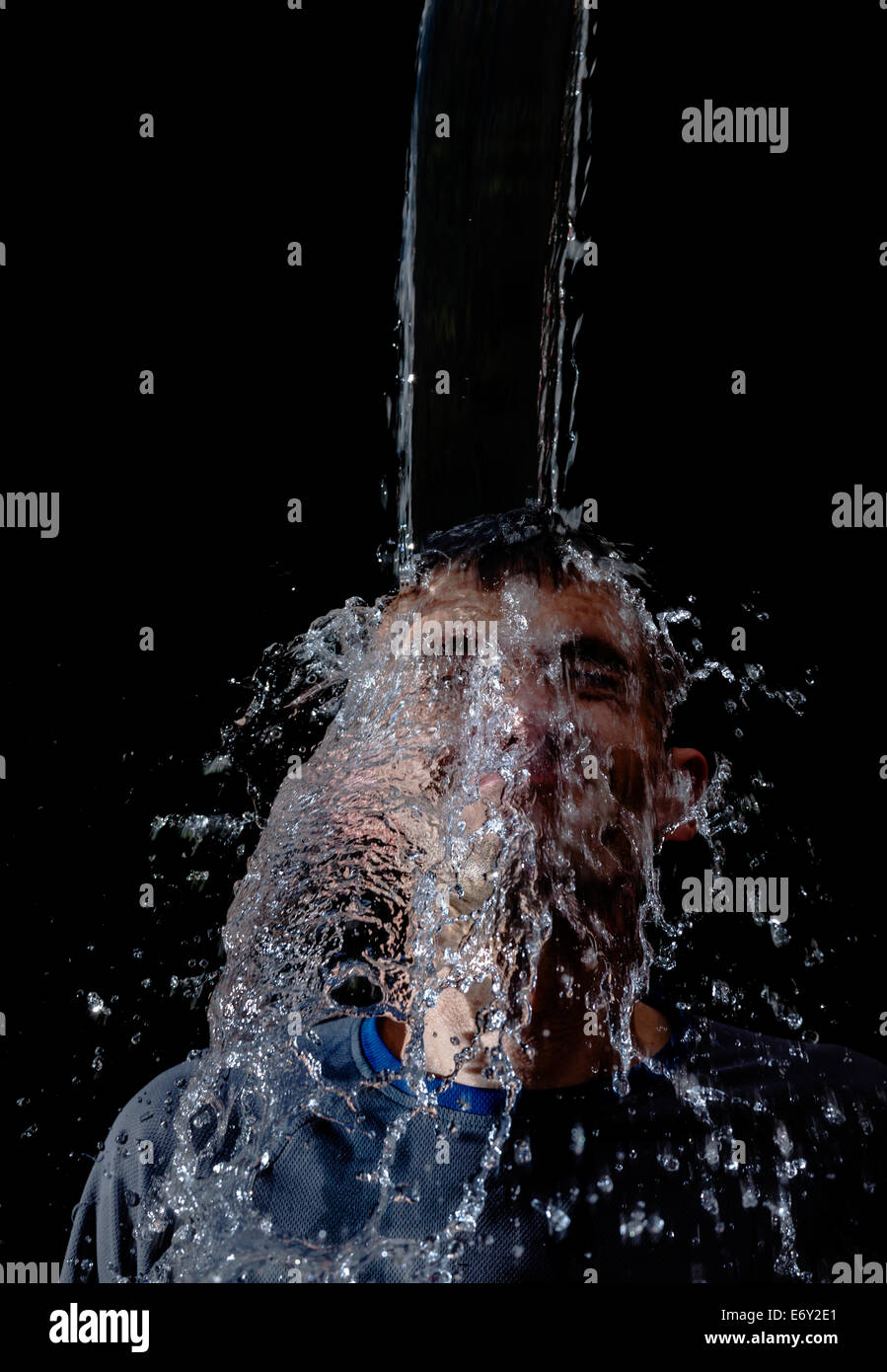 Person Falling Into Ocean
