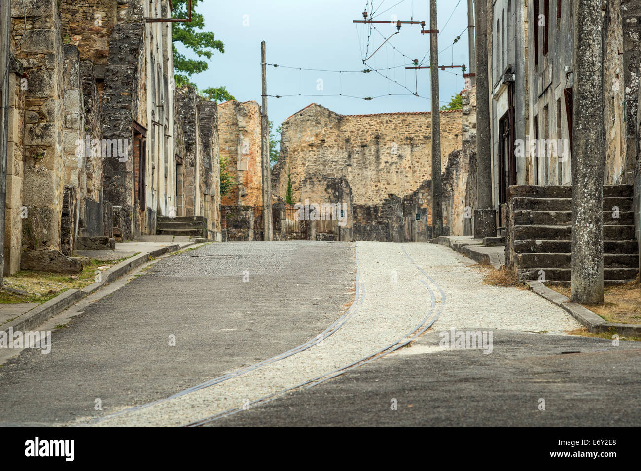 Oradour-sur-Glane, France, Europe (Oradour sur Glane Stock Photo - Alamy