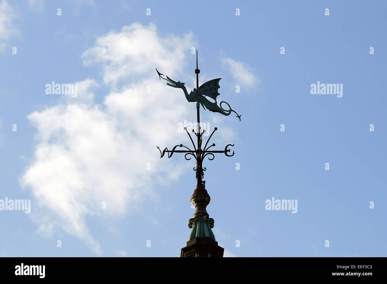 Dragon weathewavne, Bawdsey Manor, Suffolk, UK Stock Photo - Alamy