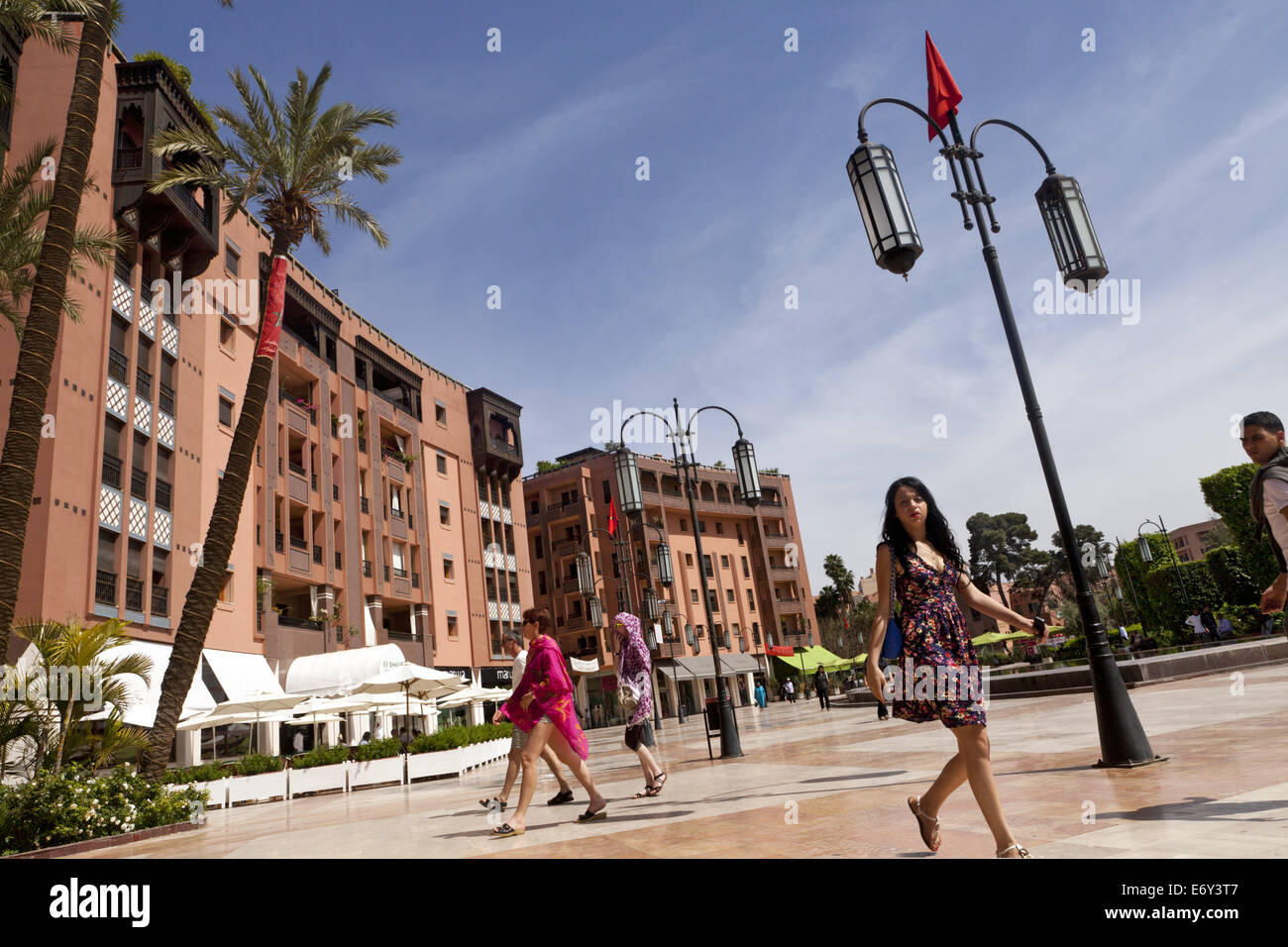 Gueliz marrakech morocco hi-res stock photography and images - Alamy
