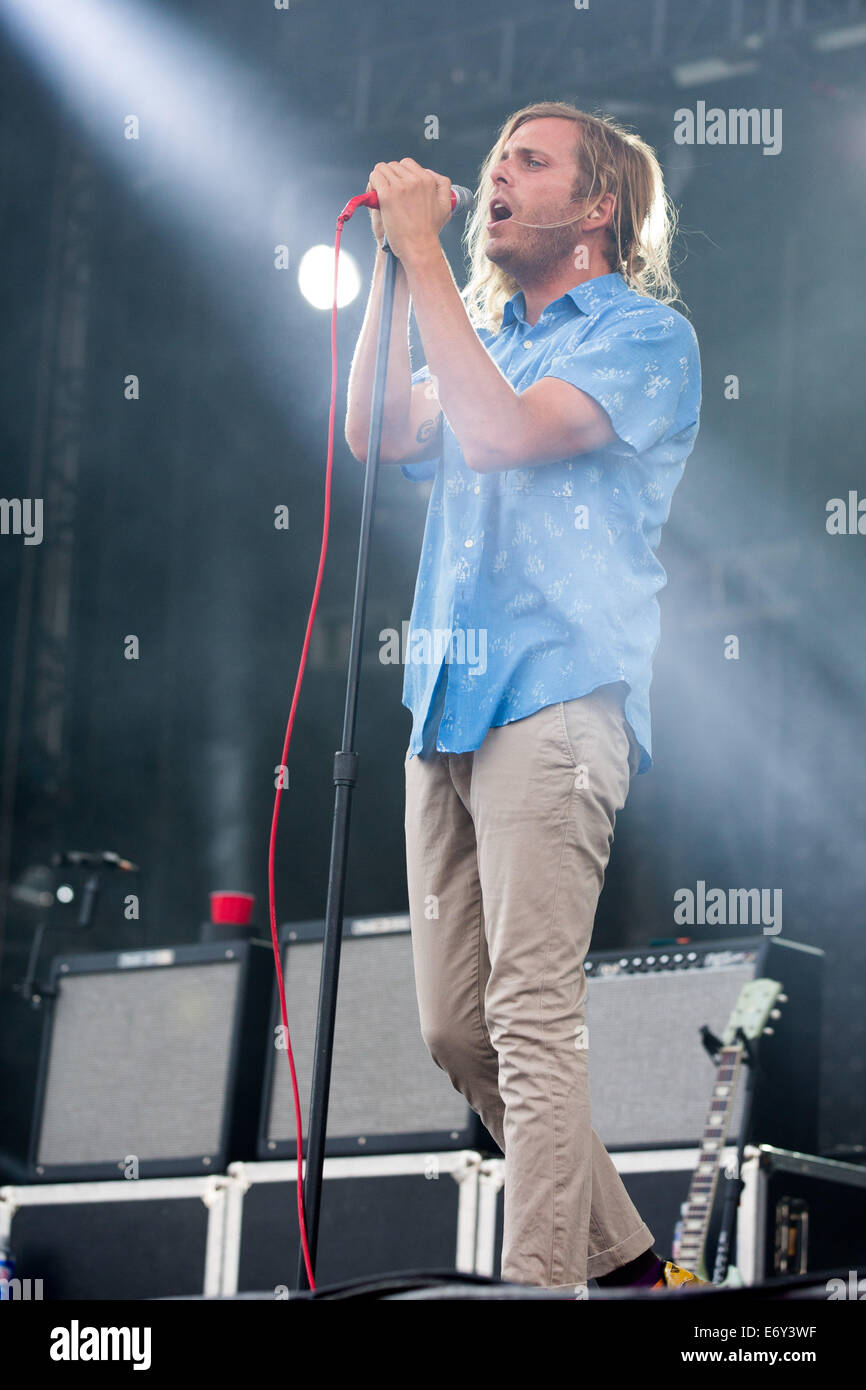 Philadelphia, Pennsylvania, USA. 31st Aug, 2014. Singer AARON BRUNO ...