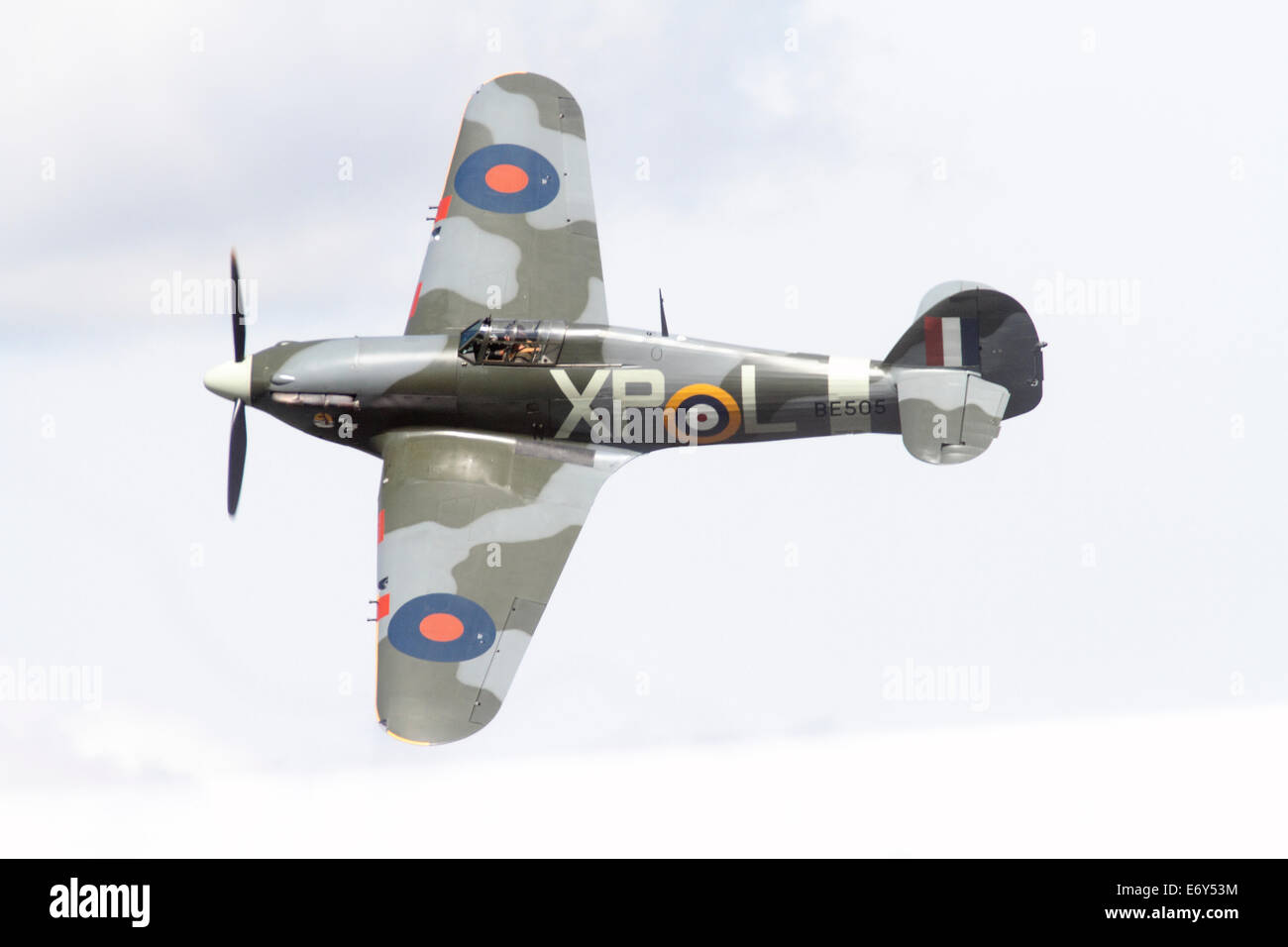 Hawker Hurricane Mk IIb BE505 (registered G-HHII), the last flying ...