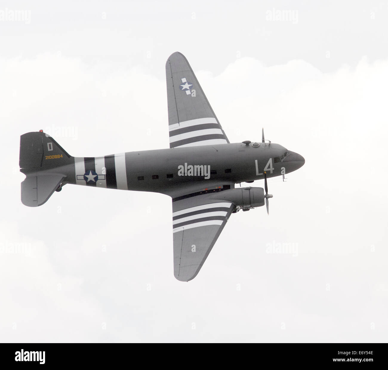 Douglas DC-3 Skytrain C-47 - the 'Aces High' Dakota Stock Photo - Alamy